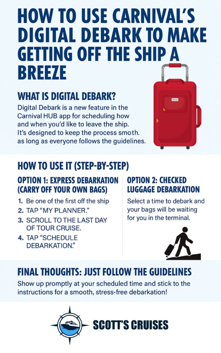 How to Use Carnival's Digital Debark in 4 Easy Steps!