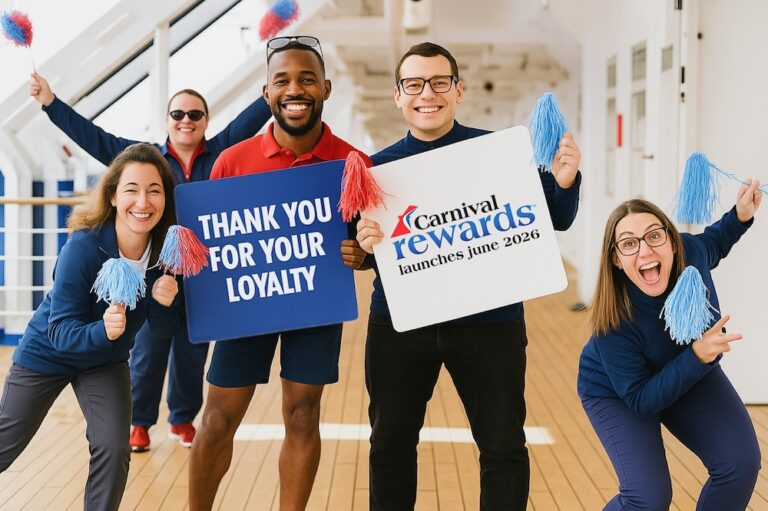 A Guide to Carnival Cruise Line’s New Carnival Rewards Program (UPDATED)