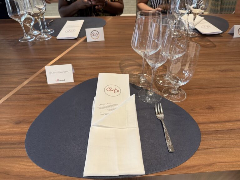 Chef’s Table on Carnival Cruise Line: Everything You Need to Know